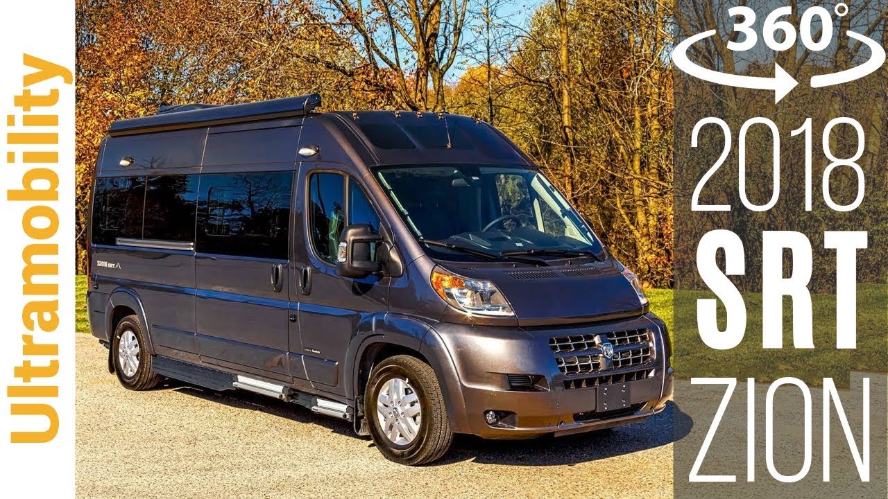 2018 Roadtrek Zion SRT Review | Class B Camper Van RV Under 20 feet ...