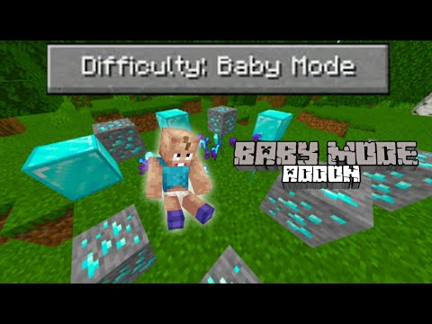 Baby Mode Addon Download | Minecraft Bedrock | BABY MODE | JohnLenbert ...