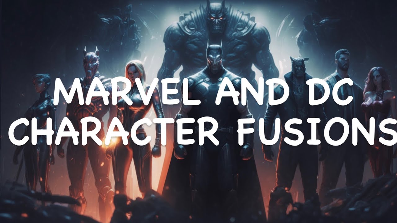 Marvel & DC Character FUSIONS! Compilation - YouTube