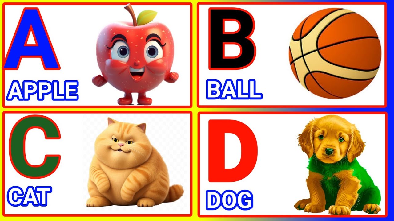 Fun and Easy Way to Learn English Alphabet through Drawing | Live ...