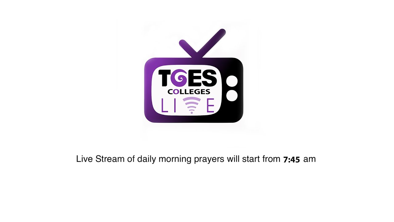 TGES Colleges Live Prayer 2020 I 26-Aug-2020 - YouTube