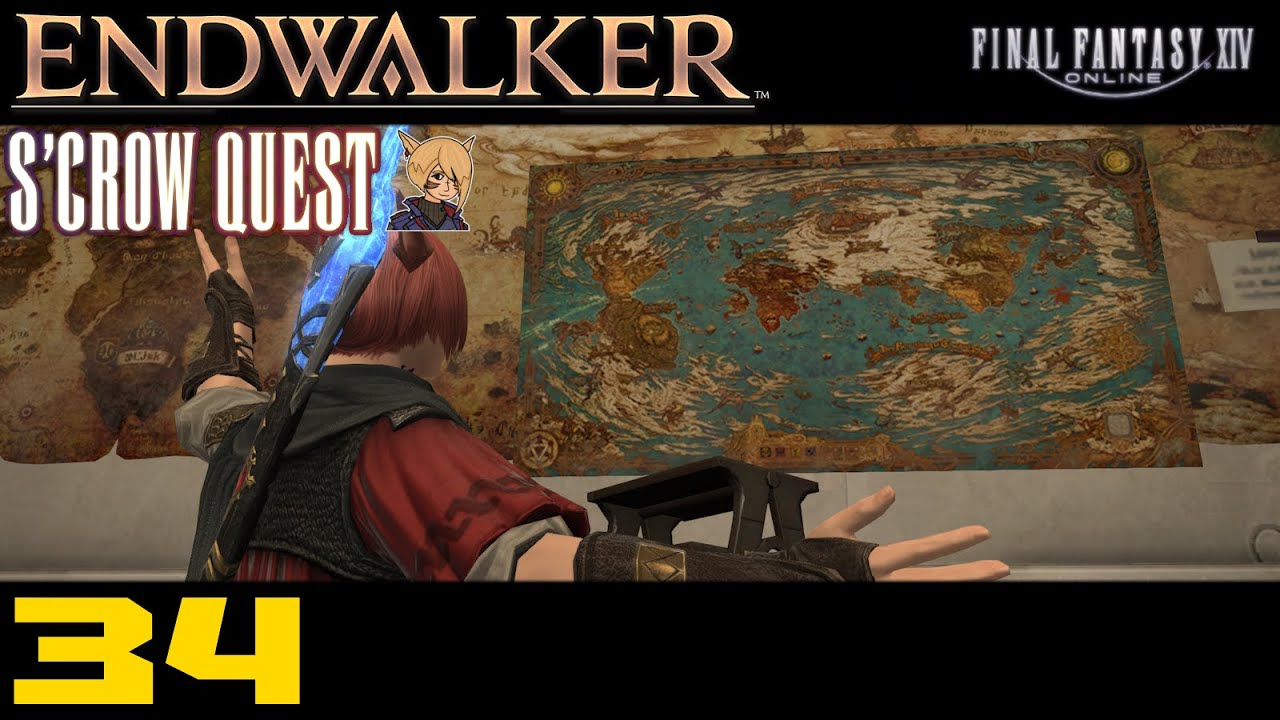 FFXIV Endwalker S'crow Quest, Part 34 (Final): The Coming Dawn - YouTube