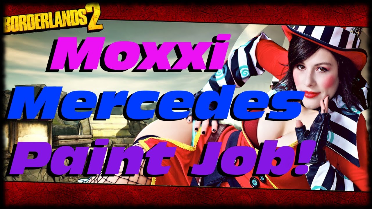 Borderlands 2 Moxxi Themed Mercedes Benz AMG Paint Job! Forza 4 Livery ...