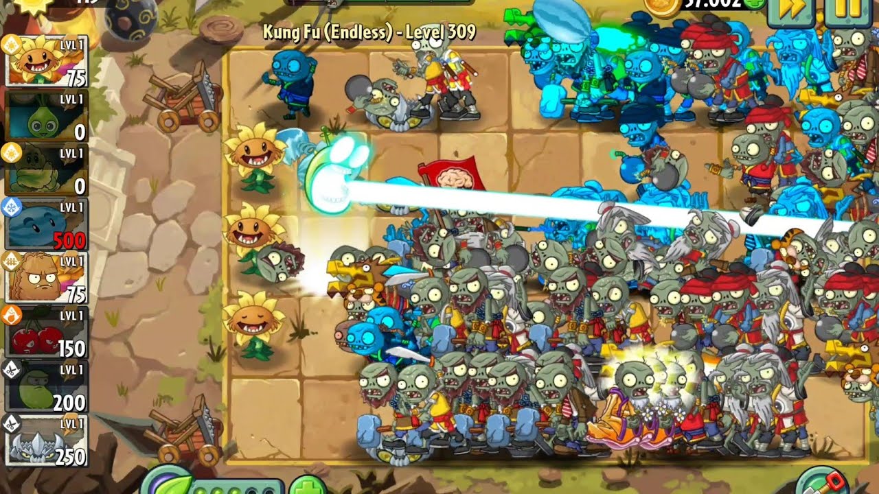 Kung Fu World Endless - Chinese Zombies in International - Plants vs ...