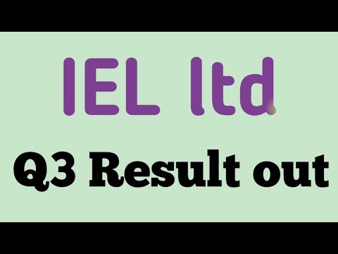 IEL ltd share Q3 result out | IEL share letest news 2024 - YouTube