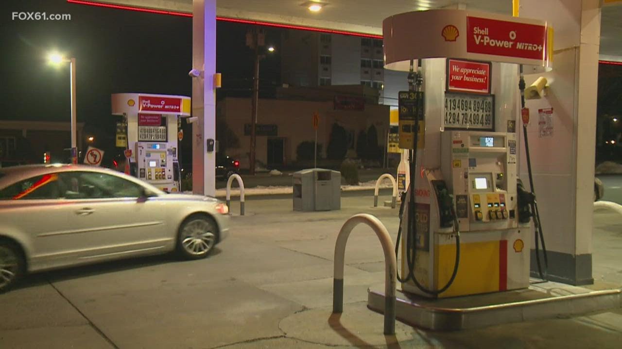 Connecticut gas prices rise above $4 per gallon - YouTube