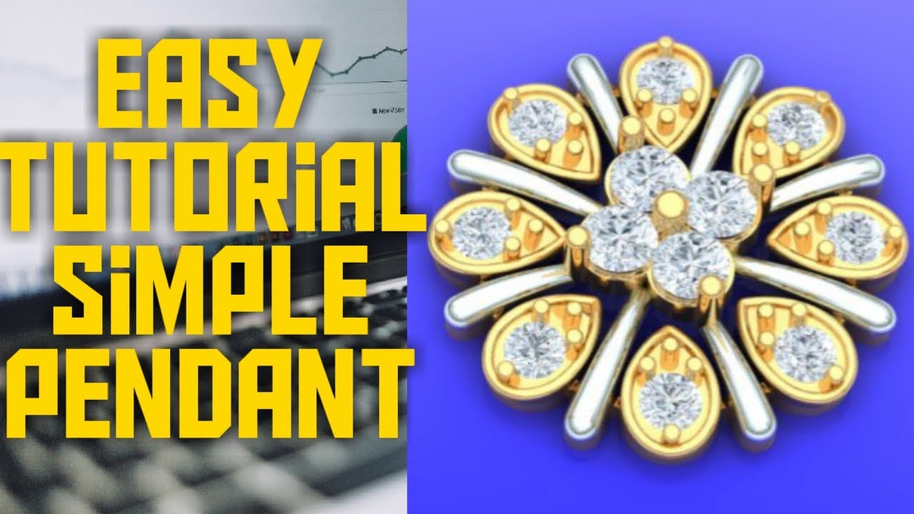 EASY TUTORIAL | Array Polar | Simple Pendant | Matrix 9 - YouTube