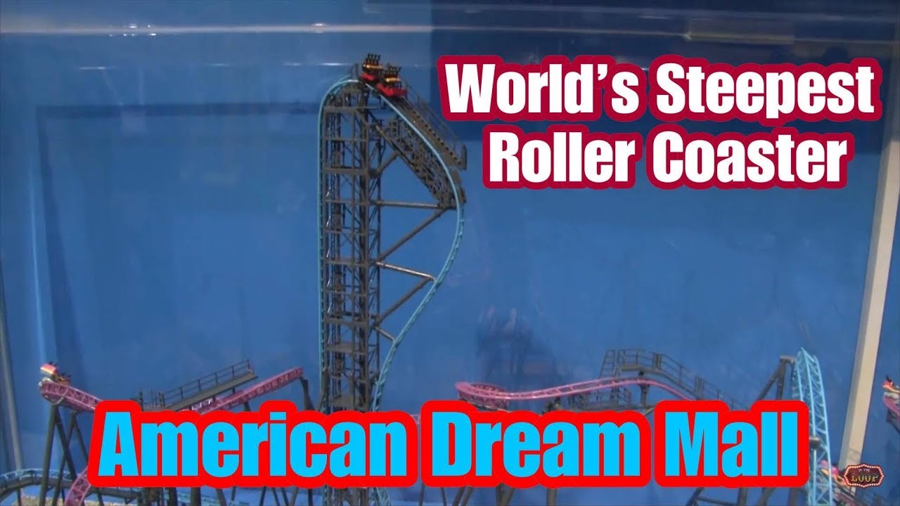 Worlds Steepest Roller Coaster Drop