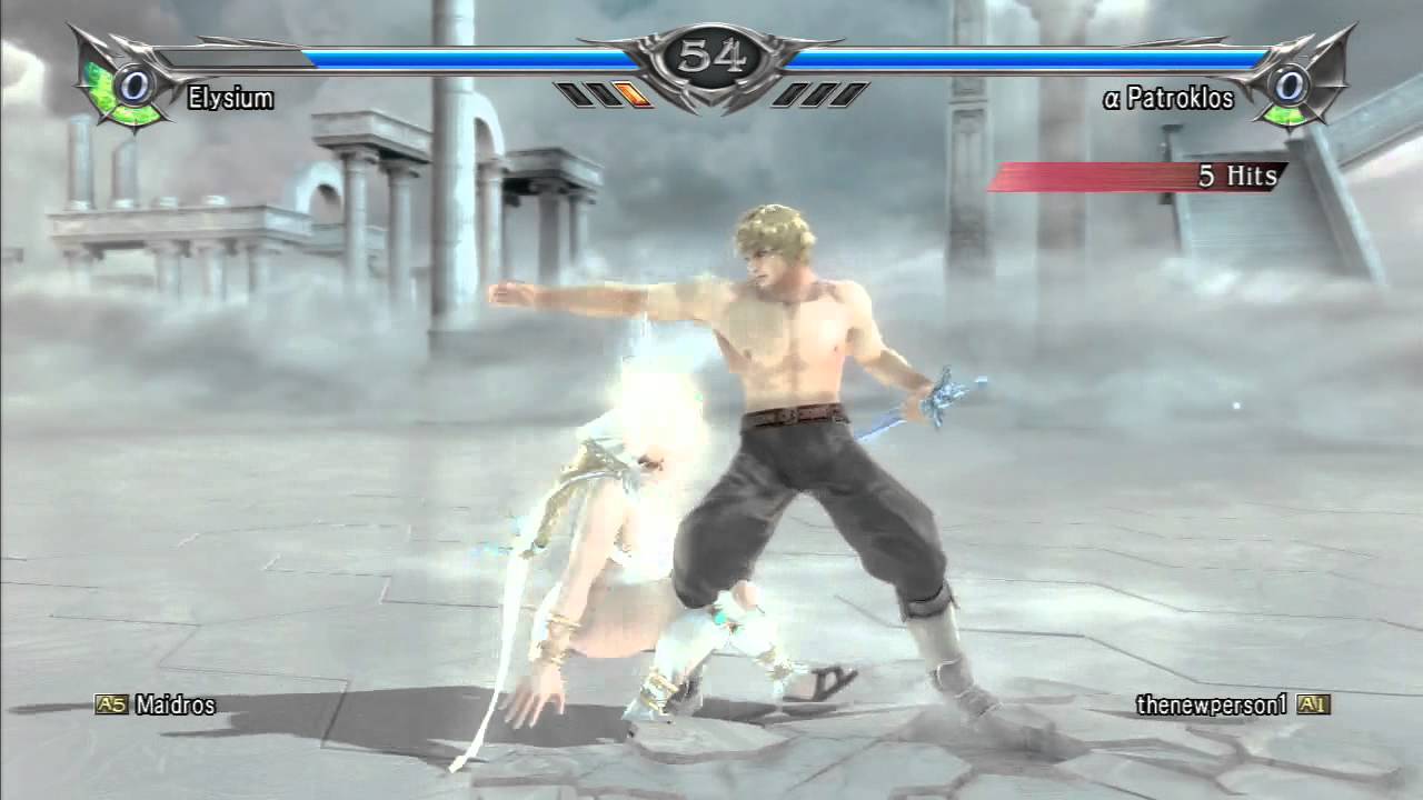 Alpha Patroklos vs Elysium (Maidros) [Soul Calibur V Player Match ...