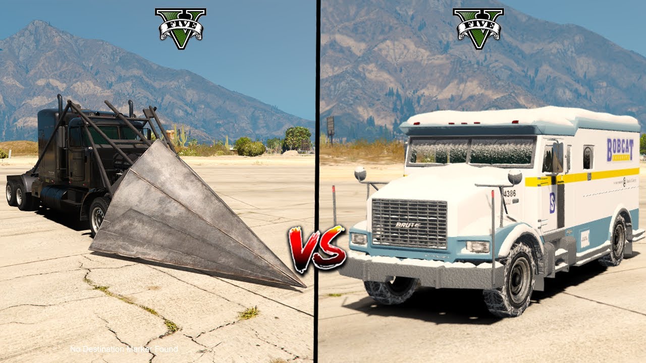 GTA 5 RAMP TRUCK VS BANK TRUCK GTA 5 - WHICH IS BEST ? - YouTube