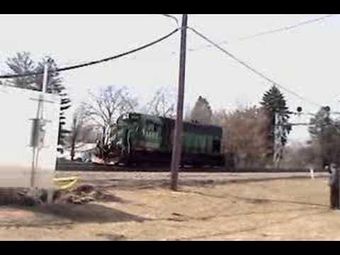 BNSF 1482 Light East Rochelle - YouTube