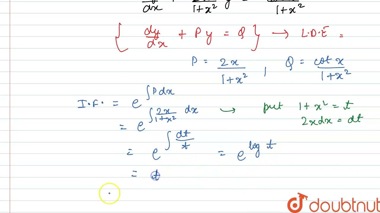 Find The General Solution Of The r ndifferential Equations n 1 x 2 dy Find The General Solution Of The r ndifferential Equations n 1 x 2 dy