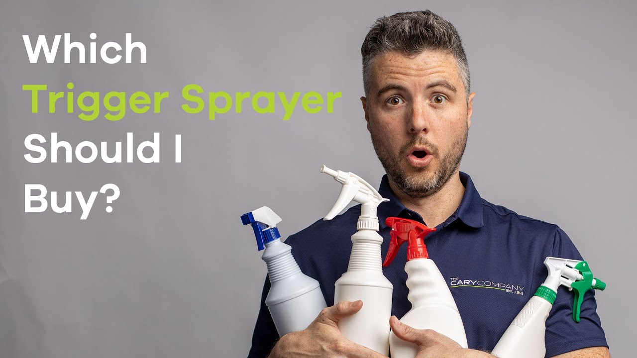 How to Choose a Trigger Sprayer for Your Bottle | The Cary Company ...
