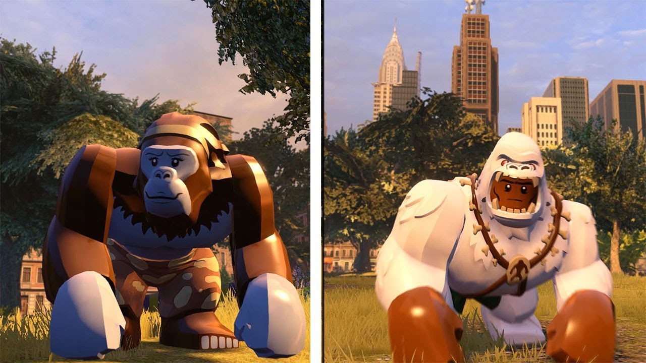 Gorilla Girl, Wendigo - Lego Marvel's Avengers Game - YouTube