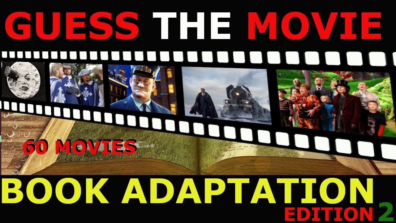 MOVIE QUIZ BOOK ADAPTATION EDITION#2 / Guess in 1 frame (60 Movies ...