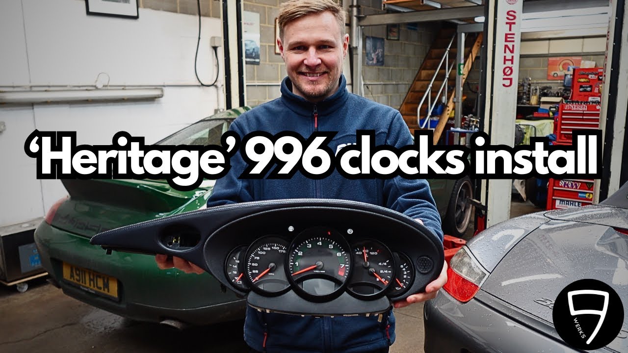 Installing custom 'heritage' clocks on my Porsche 911 996.1 Carrera ...