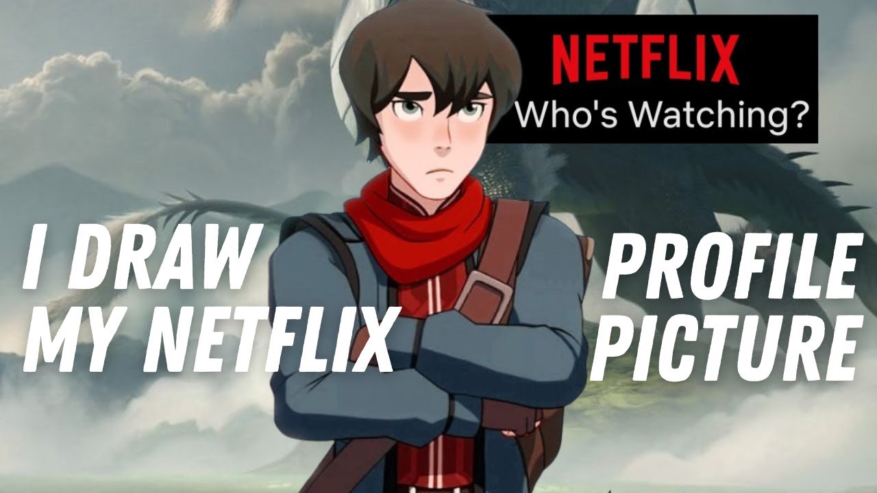 Drawing my Netflix Profile Picture |Art EP3| #netflix #dragonprince # ...