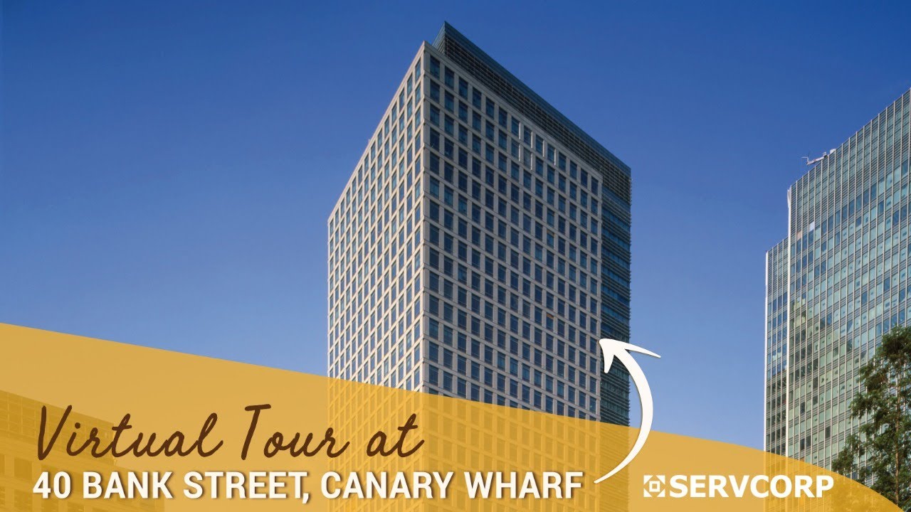 Virtual Tour at 40 Bank Street, Canary Wharf, London - YouTube