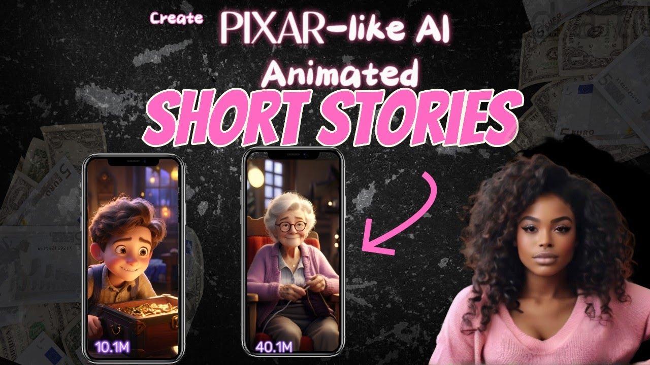 HOW TO MAKE AI Animated CARTOON SHORT STORIES FOR FREE// SIMPLE ...