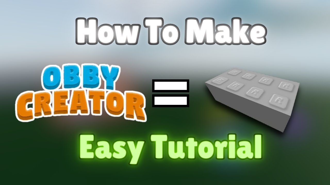 How To Make Classic Studs! | Obby Creator - YouTube