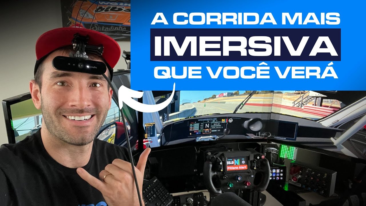 Corrida com Ponto de Vista do Piloto Vitor Genz - Porsche GT3 - YouTube