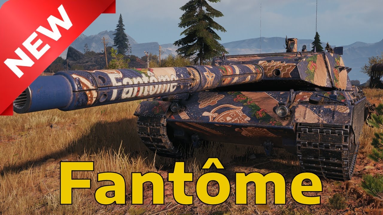 Fantôme • 7.105 Damage - The Best Free Tank from WG • WoT Gameplay ...