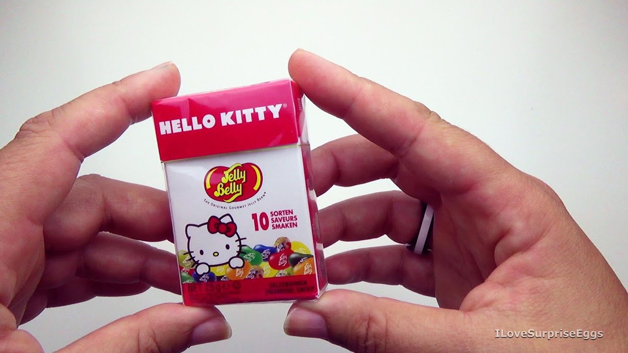 Hello Kitty - Jelly Belly [Taste & Review] [USA] - YouTube