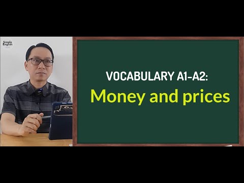 Vocabulary A1-A2: Money and Prices - Simple English # 70 - YouTube