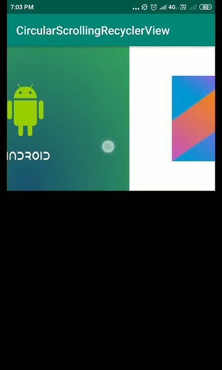 Circular Scroll Recyclerview Android Endless Horizontal Circular Scrolling - YouTube