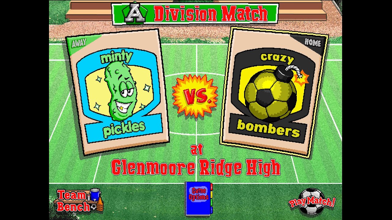 Backyard Soccer '98 A Division G12: Pickles or Pickos? - YouTube