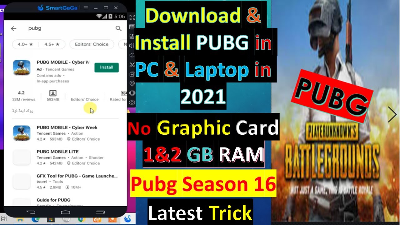 How to download and install Pubg in pc & Laptop for free in 2020 |play ...