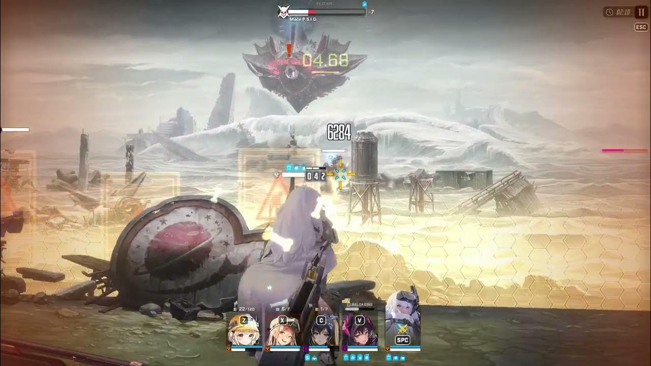 Mace boss fight (Nikke Chapter 17 EX stage) - YouTube