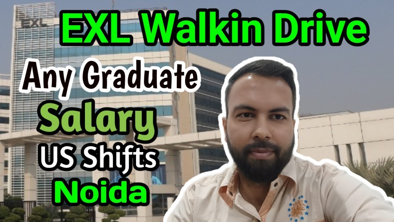 EXL Walkin Drive 💯 | EXL Hiring Any Graduate | EXL Noida | EXL Freshers ...