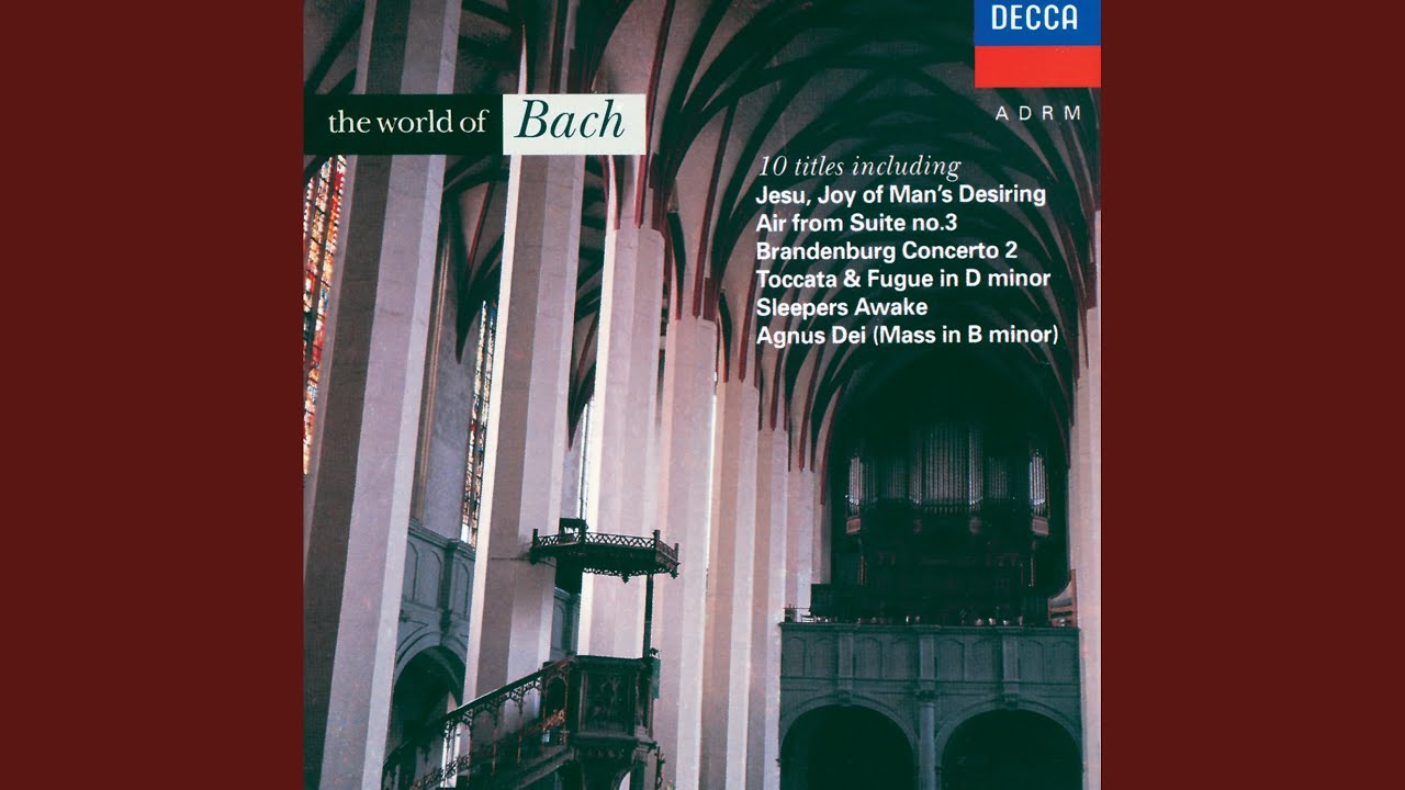 J.S. Bach: Orchestral Suite No. 3 in D Major, BWV 1068: II. Air - YouTube