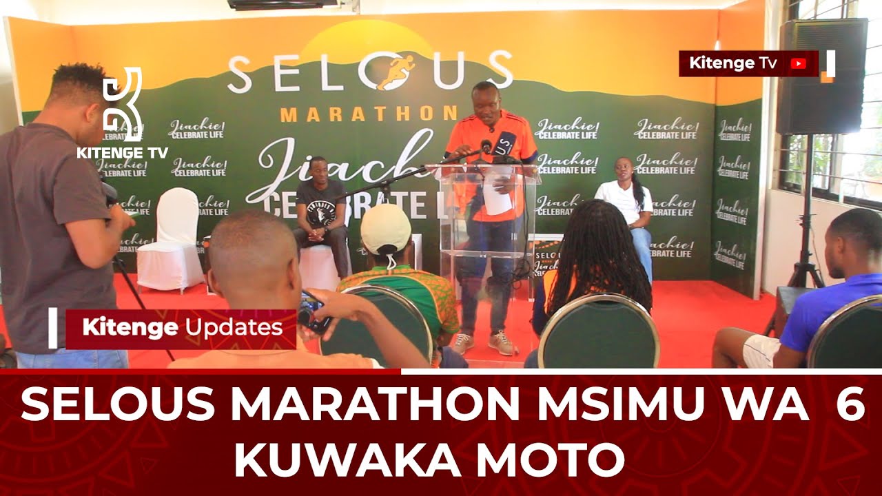 HII NI KWA MARA YA KWANZA MARATHON KUFANYIKA MSITUNI/NI SELOUS MARATHON ...