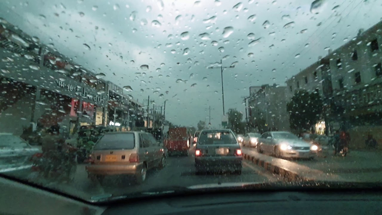 Colors of Multan with rain - YouTube