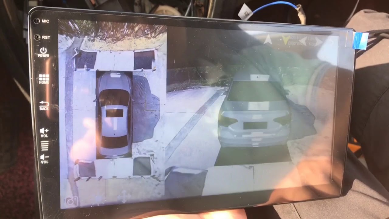 Система кругового обзора 360 на автомагнитоле с процессором AC8257 ...