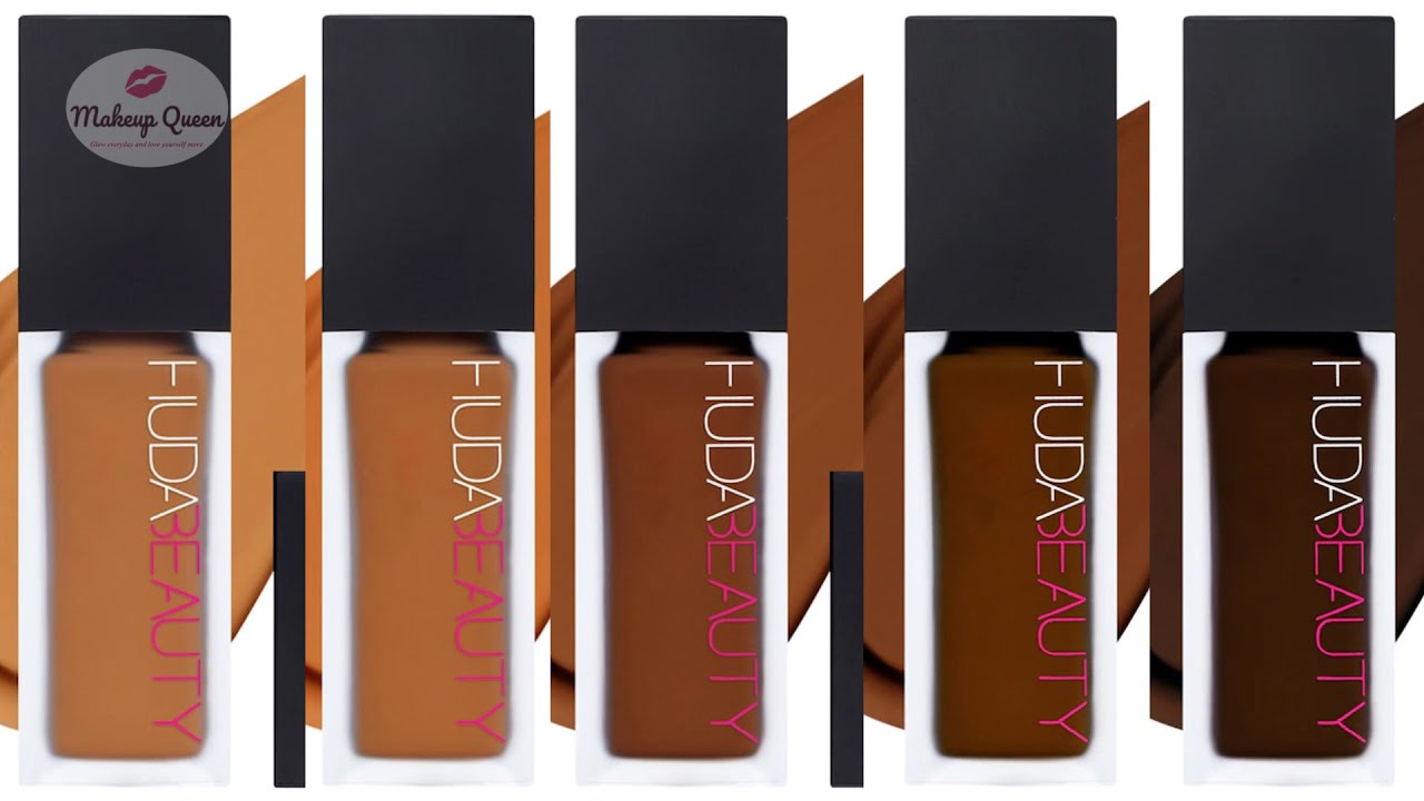 FIND YOUR SHADE in Huda Beauty Faux Filter Concealer for Dark & Deep ...