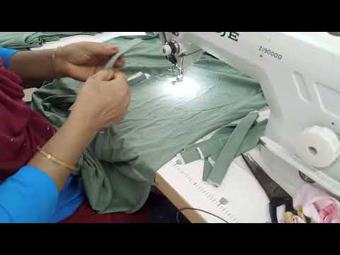 Double placket join & Scissoring