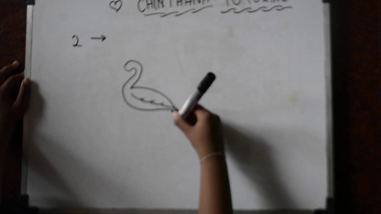 Simple Drawing for Kids with Number 2(2) - YouTube