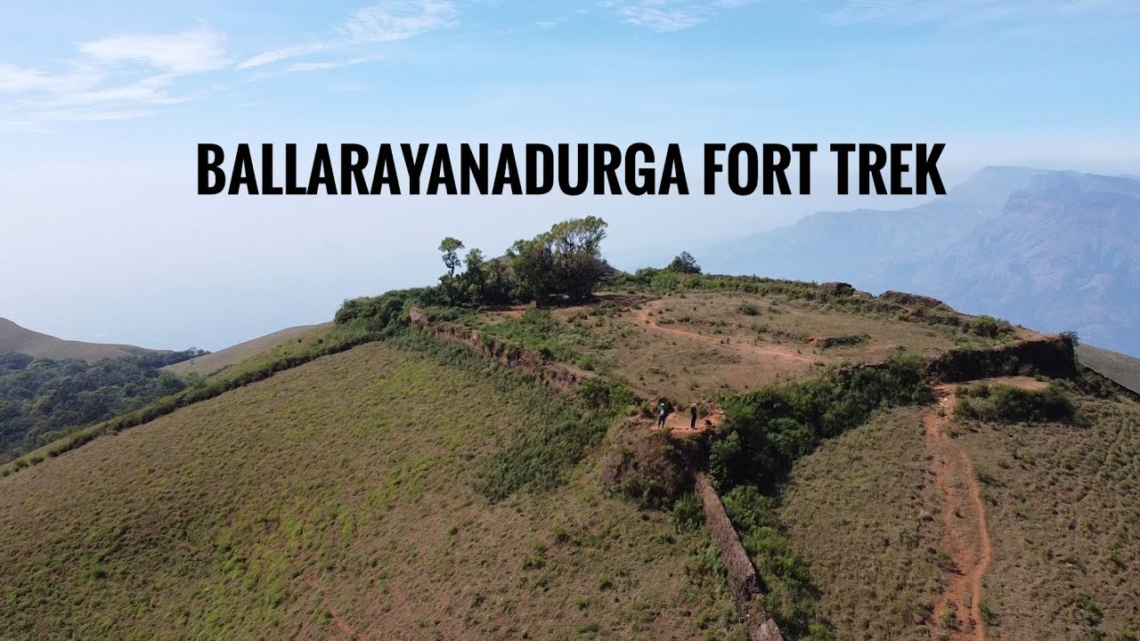 Ballarayanadurga Fort Trek | Drone Shots - YouTube