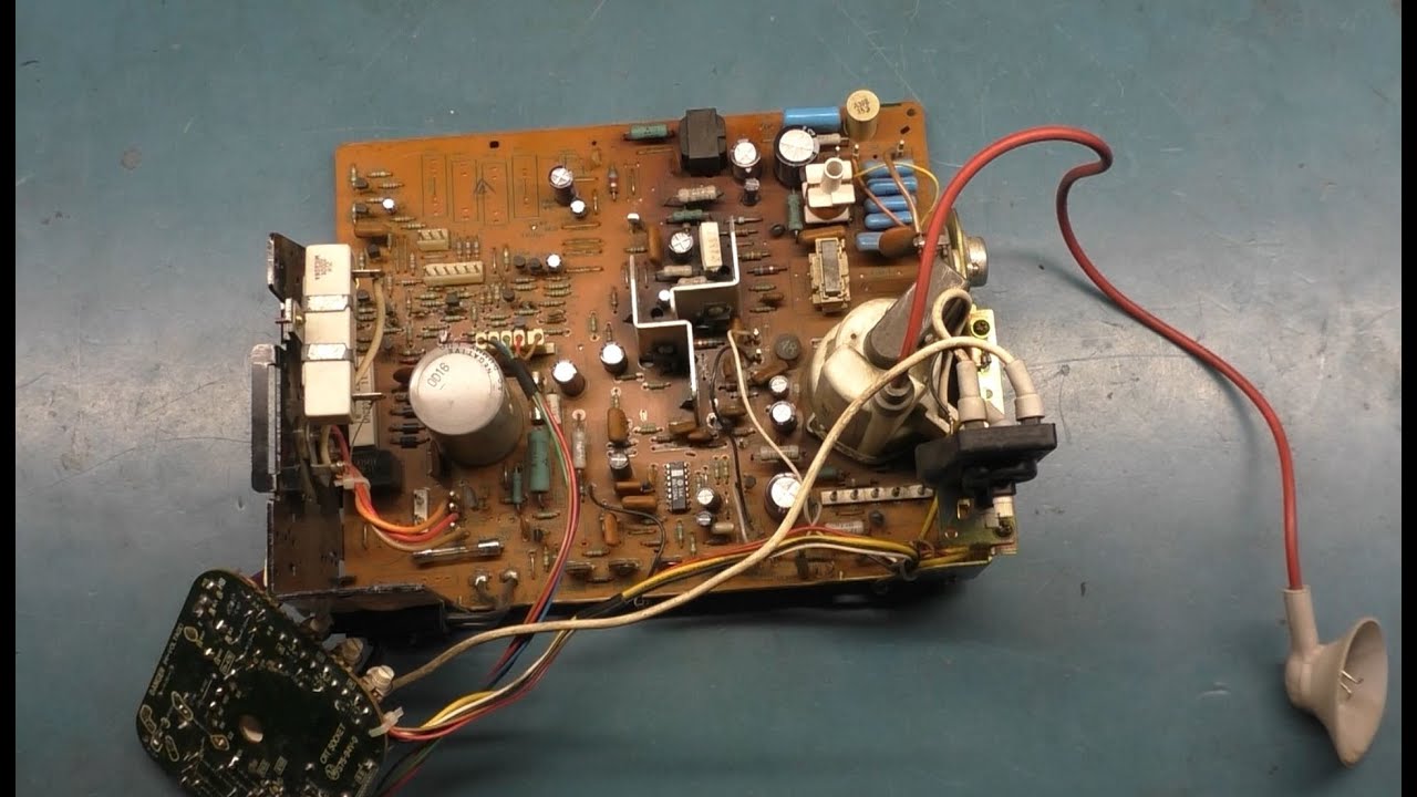 19" G07 Arcade Monitor Repair - DEAD - What To Look For And How To Test ...