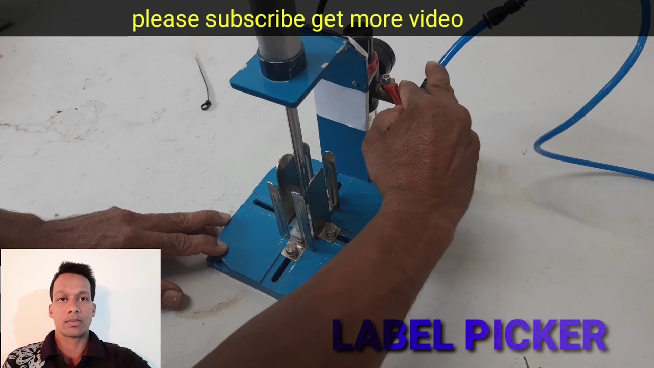 LABEL PICKER MACHINE - YouTube