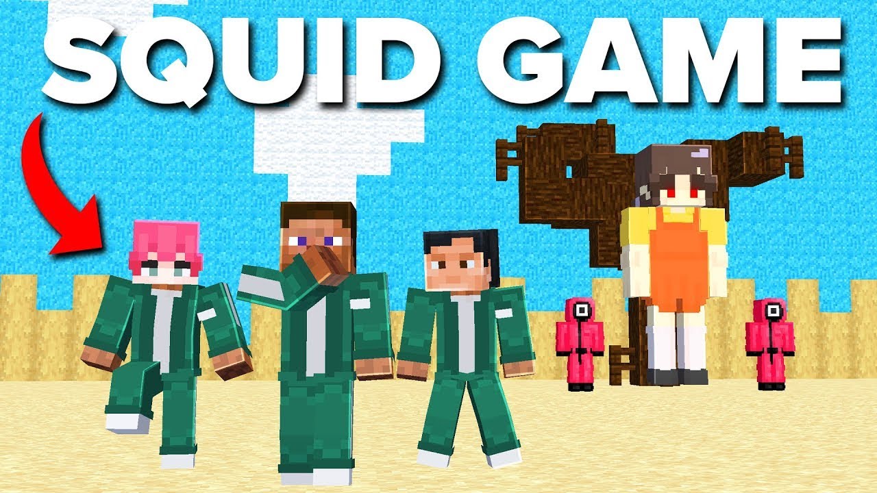 We Got Invited To Play Squid Game In minecraft - YouTube