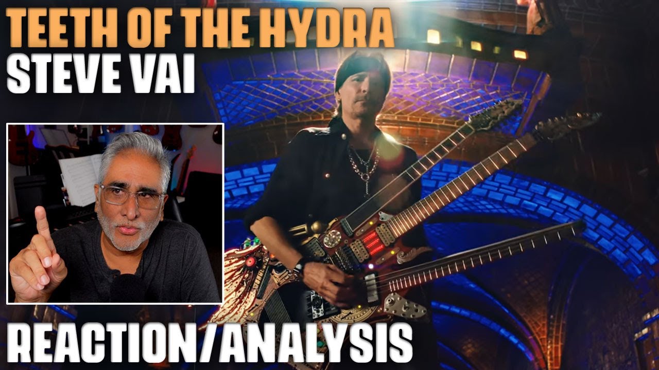 "Teeth of the Hydra" by Steve Vai, Reaction/Analysis by Musician ...