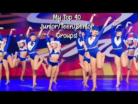 My Top 40 Junior/Teen/Senior Groups 2023!