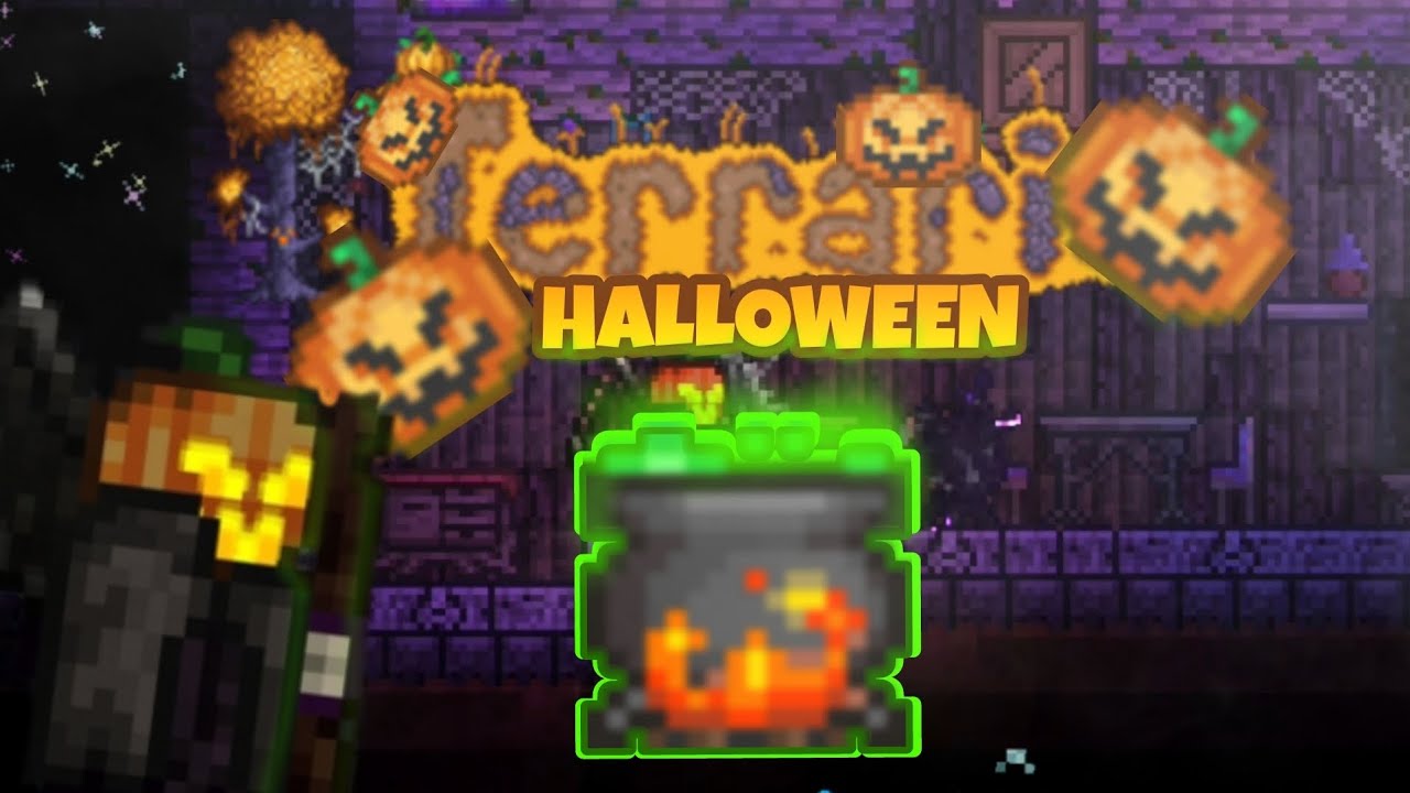 TUDO que você precisa saber sobre o EVENTO HALLOWEEN no TERRARIA 🎃 # ...