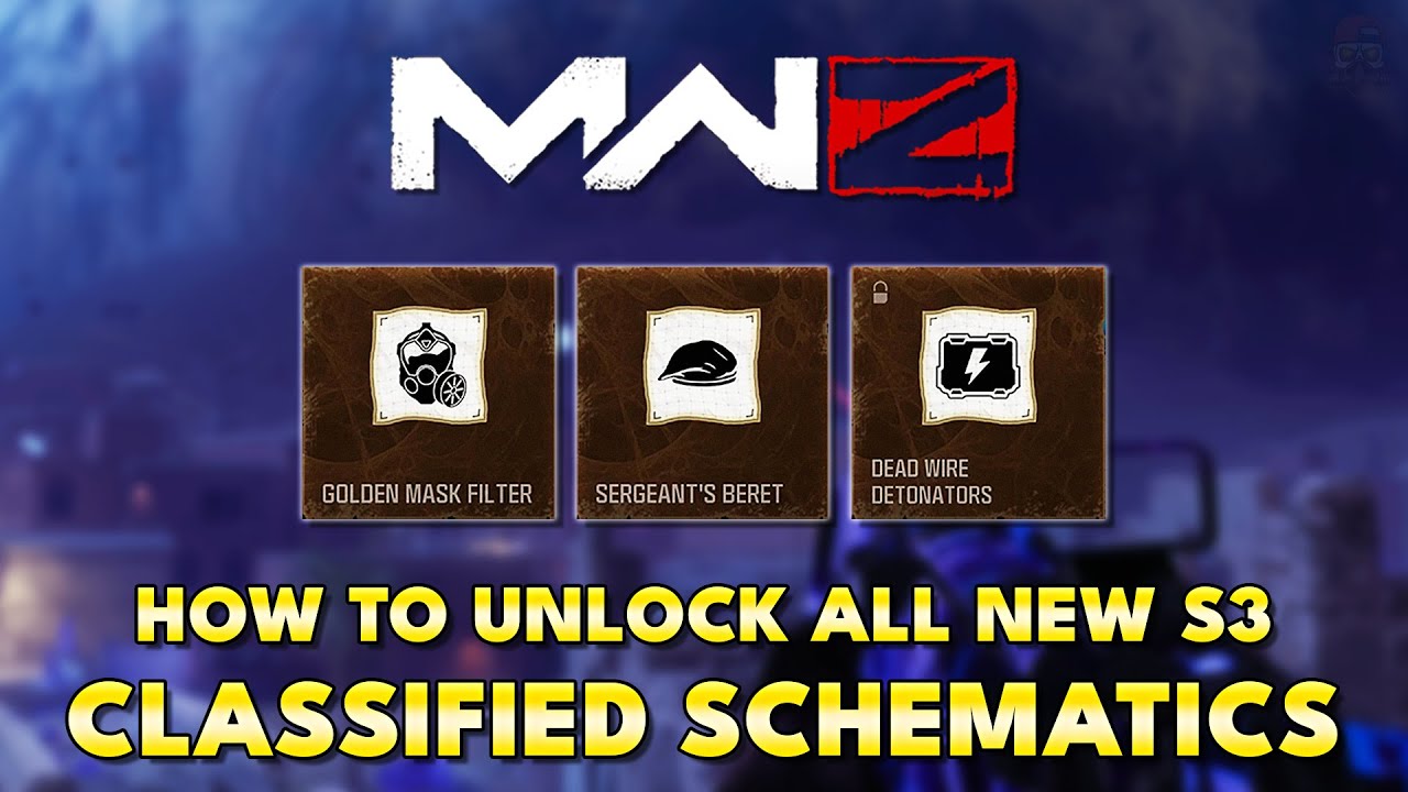 How To Get ALL NEW S3 CLASSIFIED SCHEMATICS in Dark Aether Elder Sigil ...