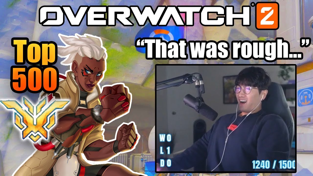 WANTED faces my Top 500 Sojourn with Reactions (OVERWATCH 2) - YouTube