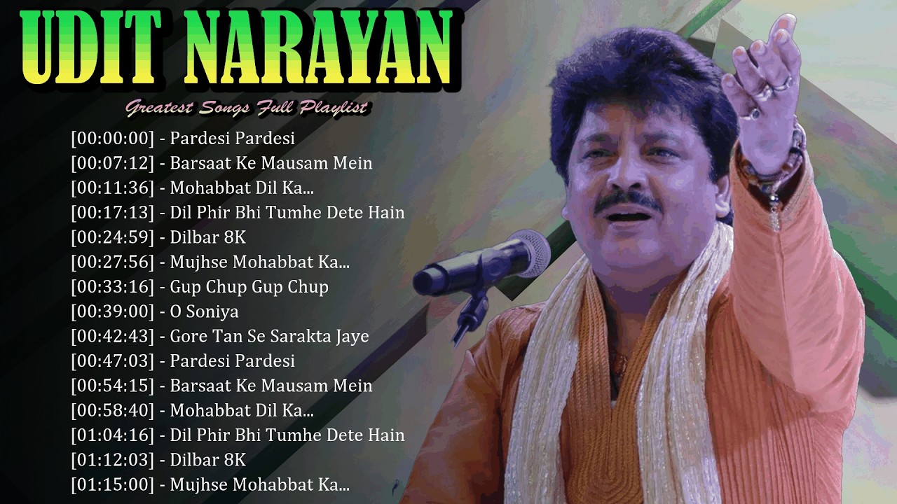 Udit Narayan – A voice that gently carries emotions, creating timeless ...